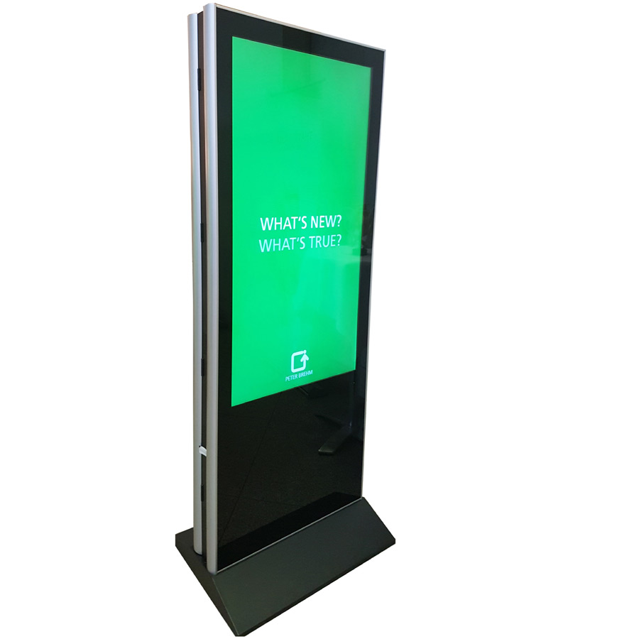 Digitale Info-Stele Doppelseitig, Messestand - 8282331686 mieten ...