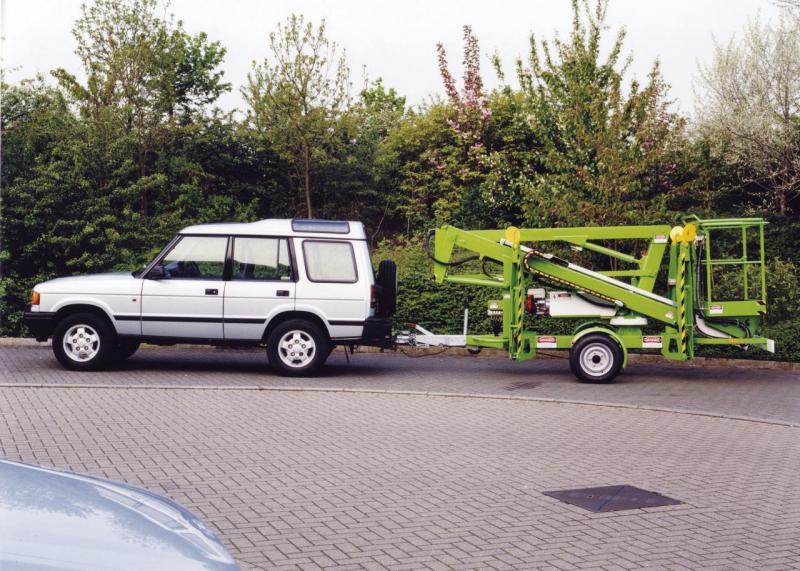 Hubsteiger Arbeitsbühne 12m Nifty120T, Anhänger-Arbeitsbühne ...
