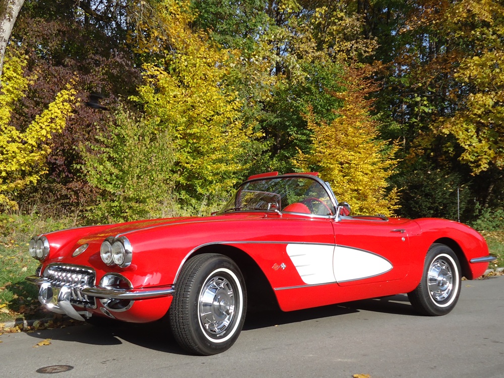 Oldtimer Corvette C1 - die amerikanische Sportwagenlegende, Oldtimer ...