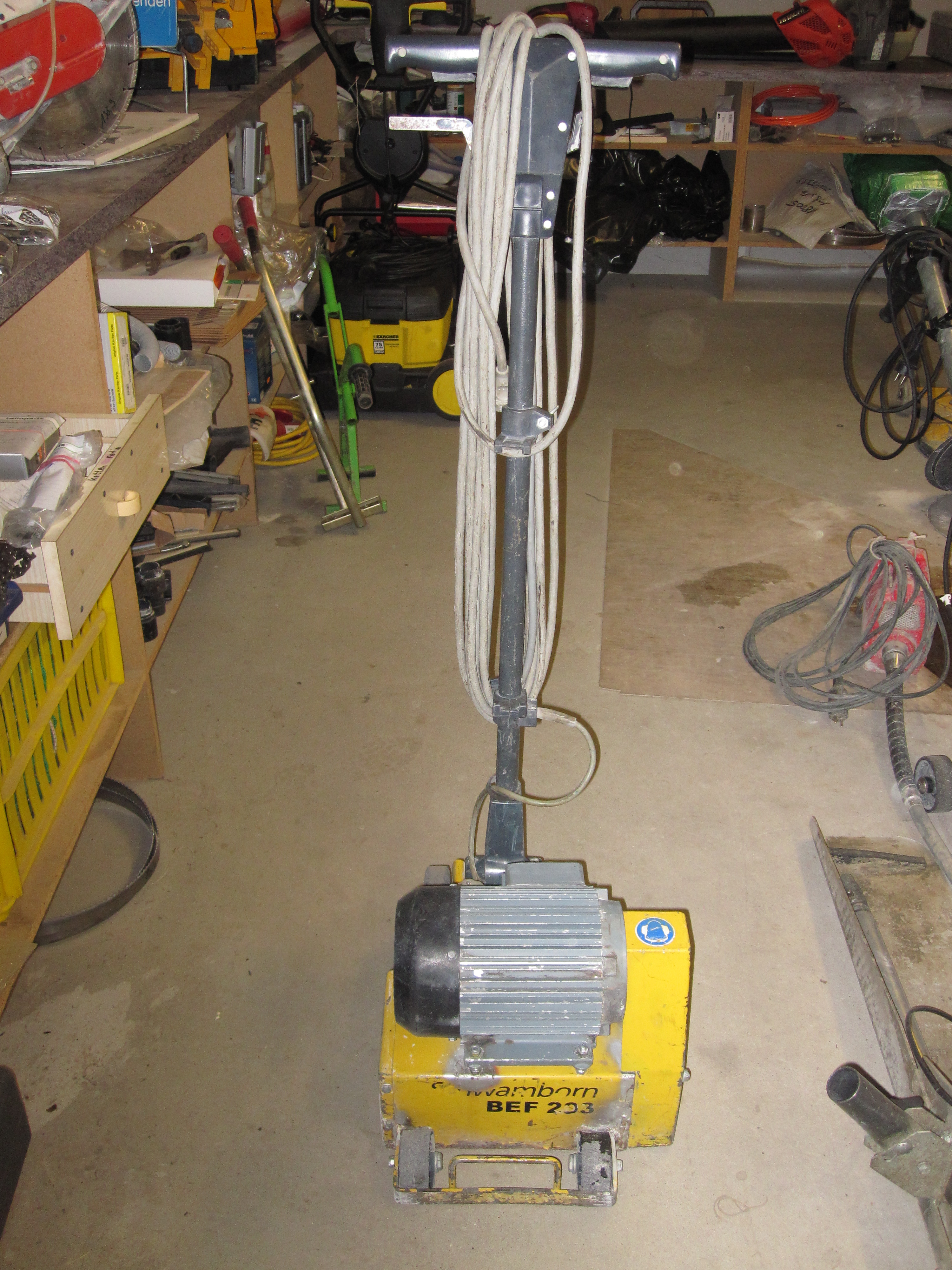 Betonfräse Estrichfräse BEF 200/250, Sonstige Fräsen & Schneider ...