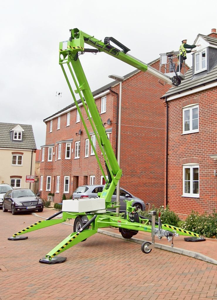 Hubsteiger Arbeitsbühne 17m Nifty170, Anhänger-Arbeitsbühne ...