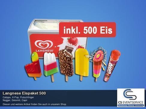 Langnese Eispaket 500 Eis Eistruhe, Fun Food - 7487785038 mieten ...