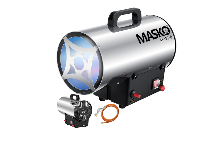 Gasheizer 15kW für Partys, Gartenfeste, Zelte etc., Zeltheizung ...