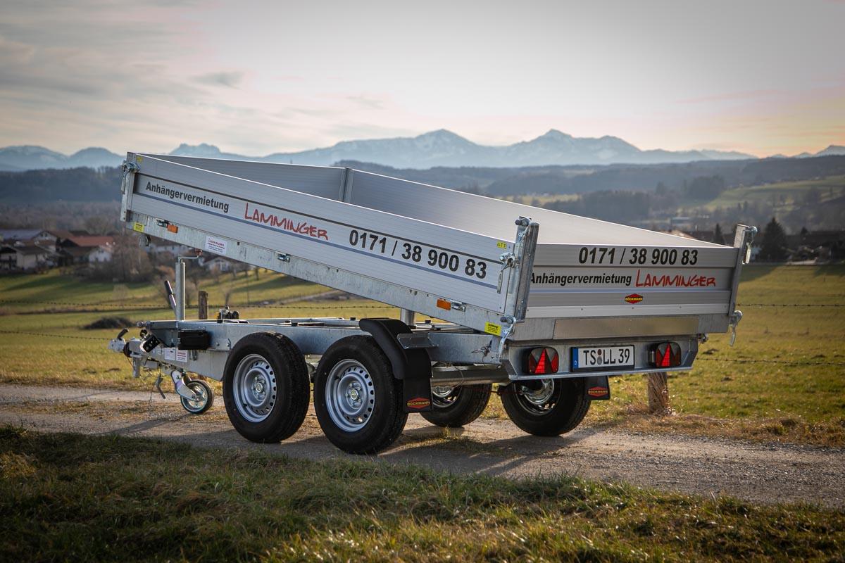 Kipper, Kippanhänger, Anhänger 3500 kg, Anhänger - 7234018037 mieten ...