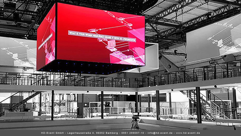 LED-Videowand für Messe, Konferenz oder Präsentation mieten ...