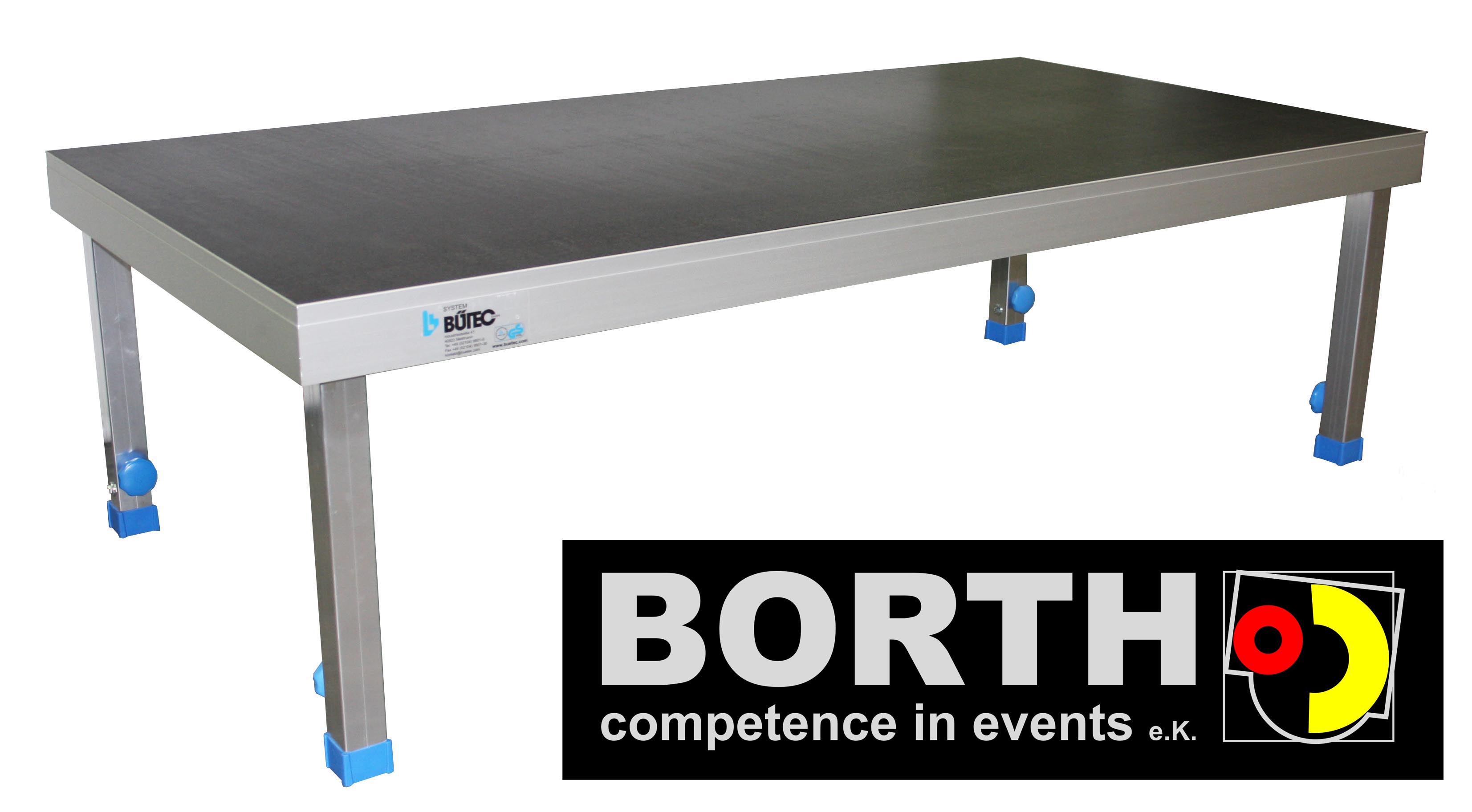 Bühnenpodest 2,0 x 1,0 m, Bühnenelement & Podeste - 9224487610 mieten ...