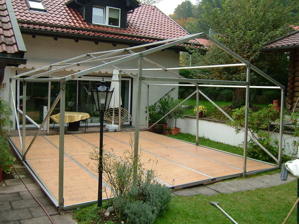 Zeltboden für Partyzelte aus Alu/Holz, Zeltboden - 2439561606 mieten ...